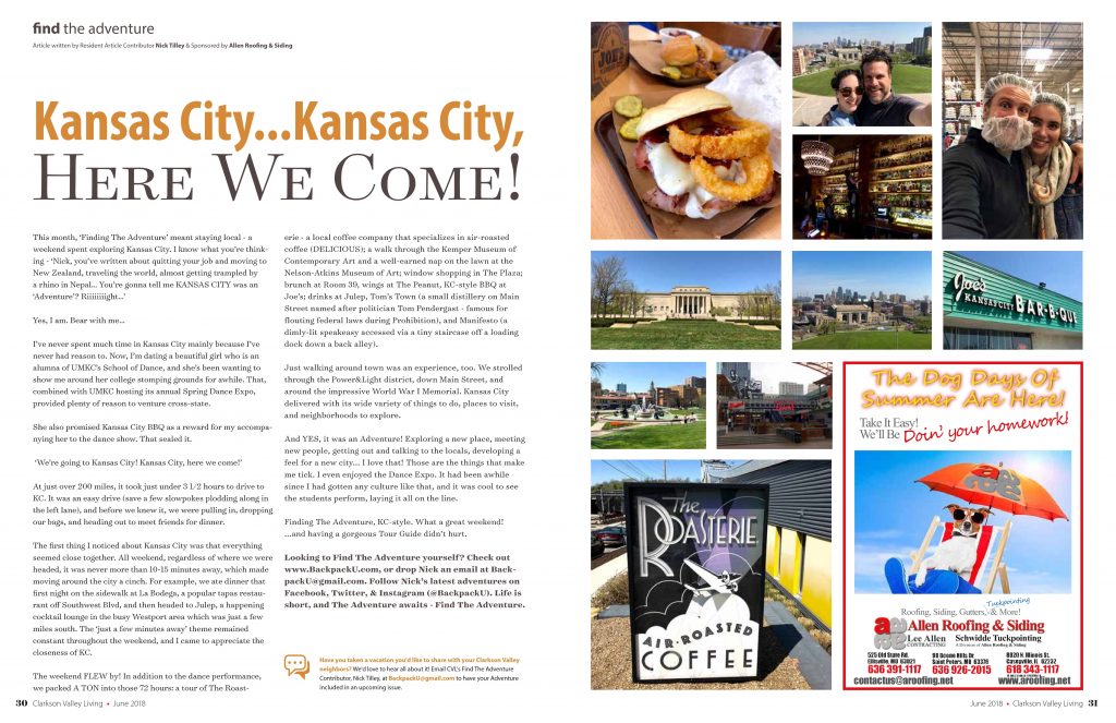 n2 Publishing- ‘Find The Adventure’ Column | BackpackU